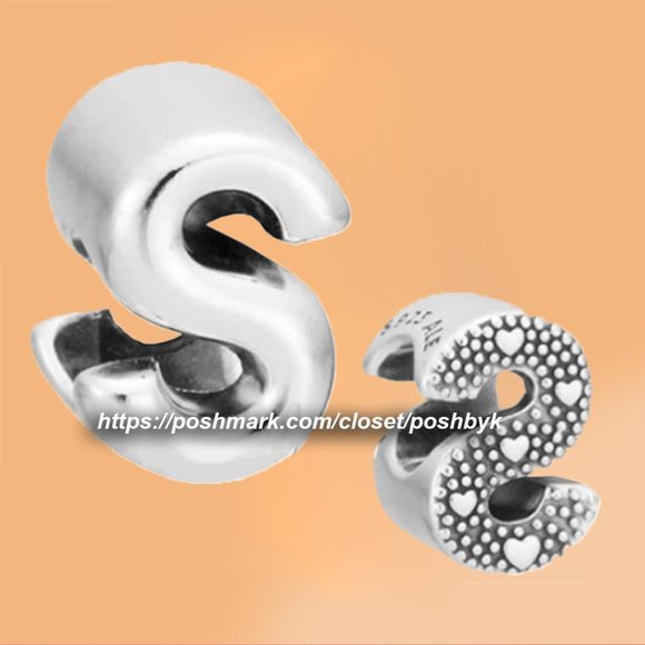 Pandora | Jewelry | Pandora Letter S Alphabet Reversible Charm 797473 ...